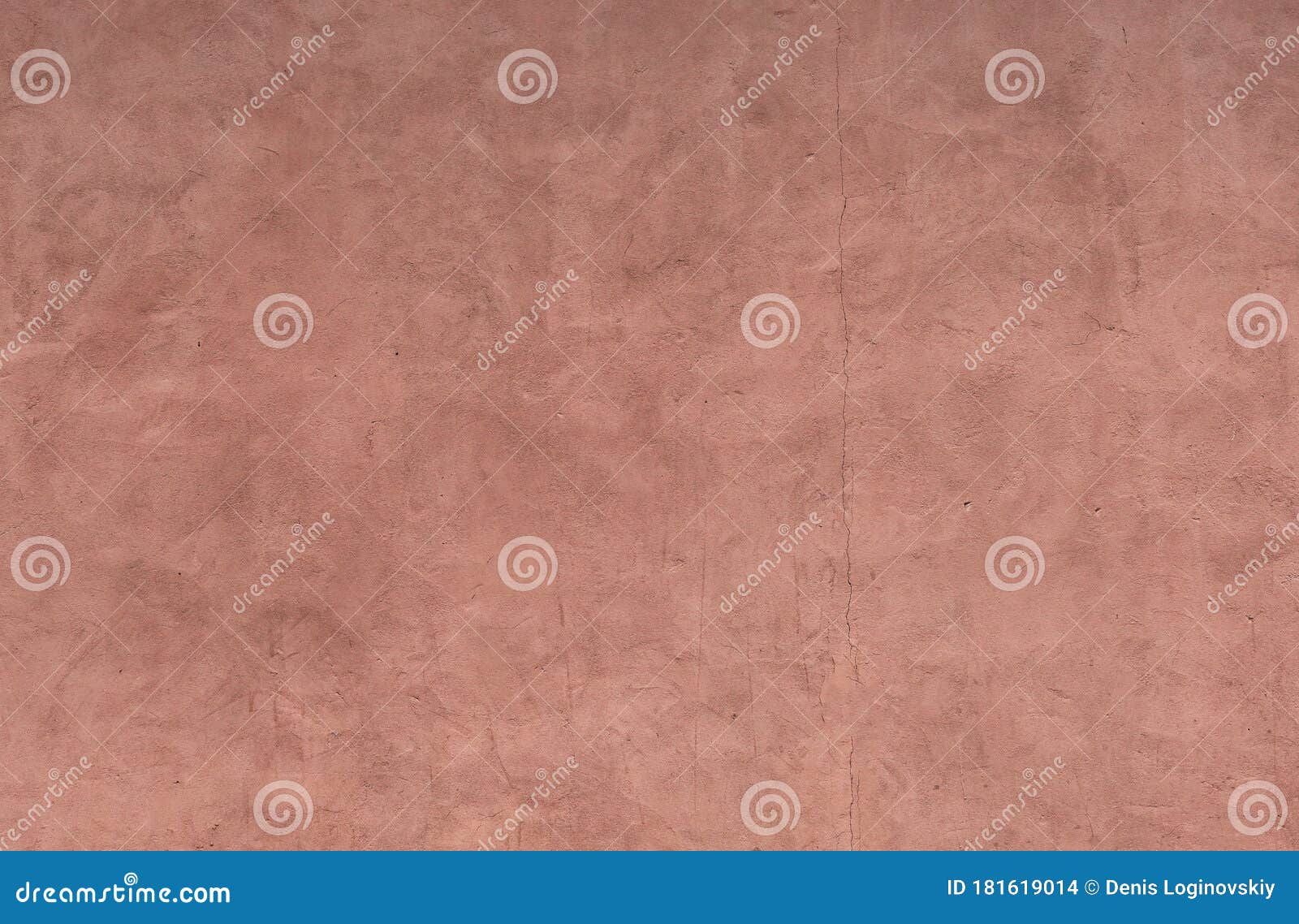 Red Plastered Wall. Texture with Plaster Stains Stock Photo - Image of ...
