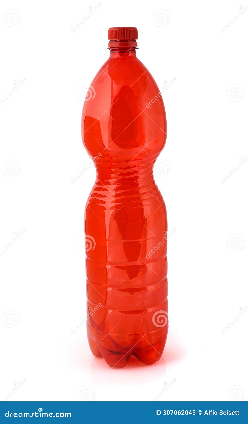 Red Plastic bottle stock image. Image of pollution, plastic - 307062045