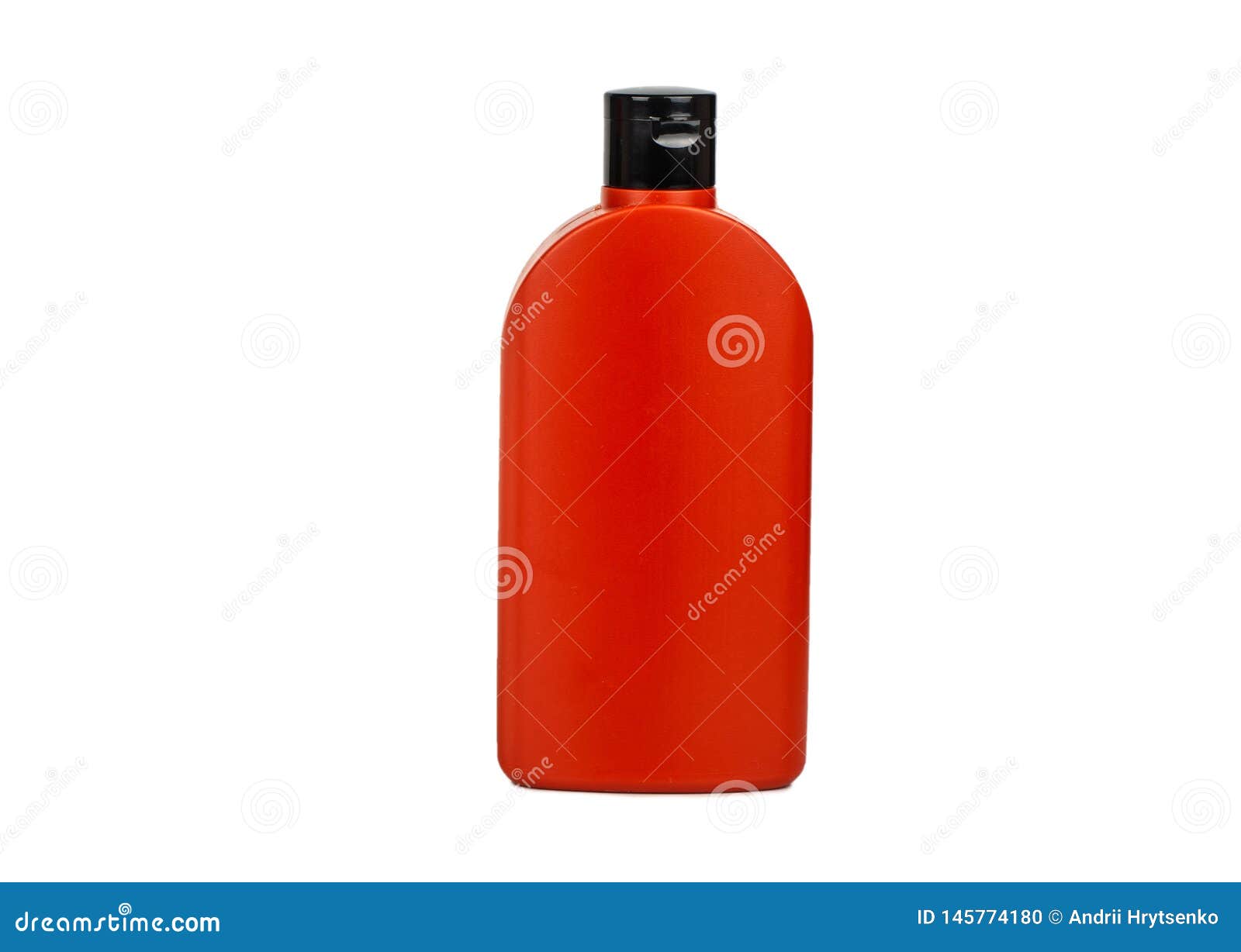 Red plastic bottle stock photo. Image of housework, bathroom - 145774180