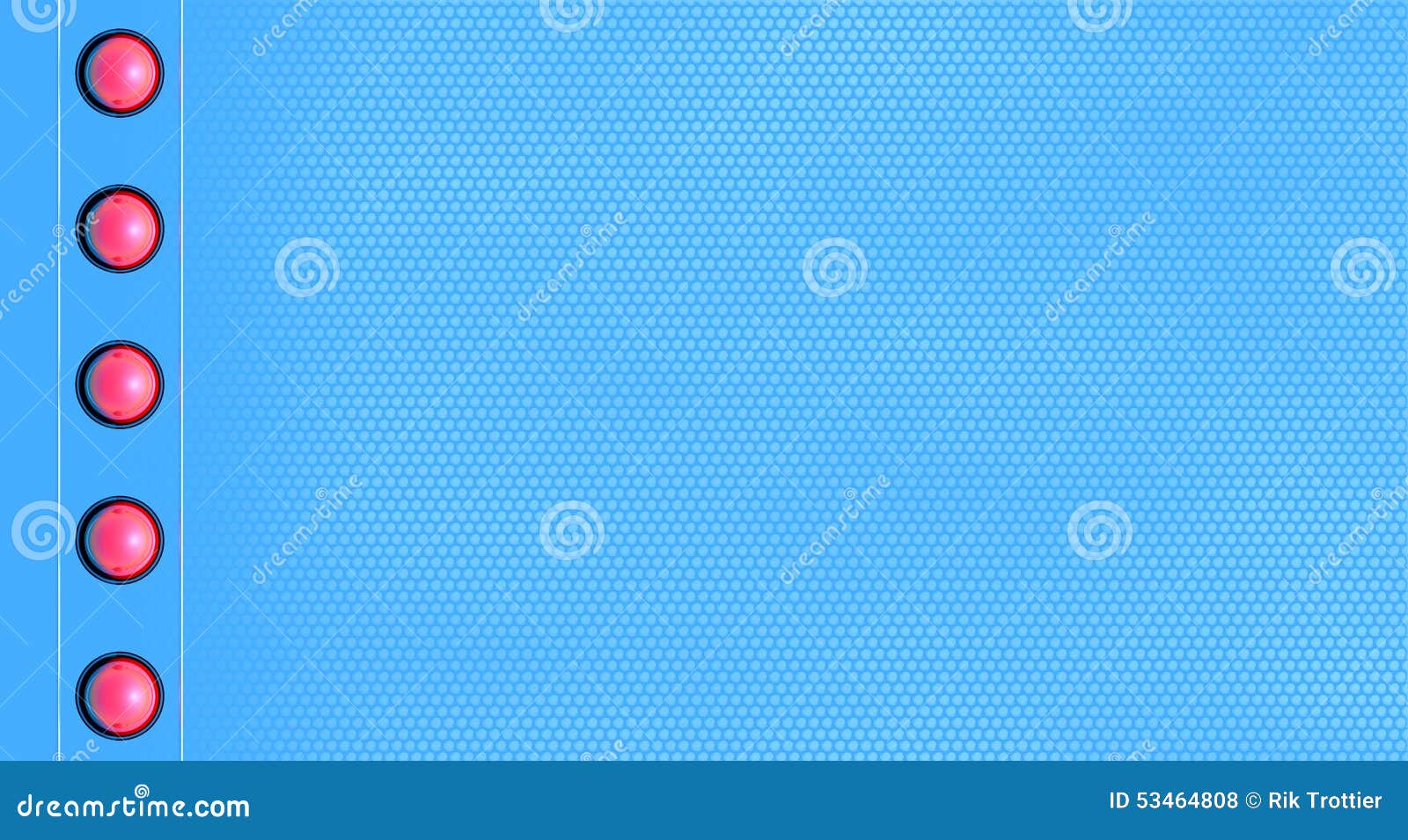 Red Plastic bullet points stock illustration. Illustration of plastic ...