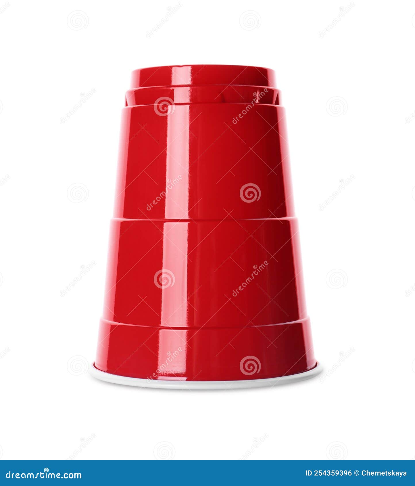 Red Plastic Cup Isolated. Beer Pong Game Stock Photo - Image of ...