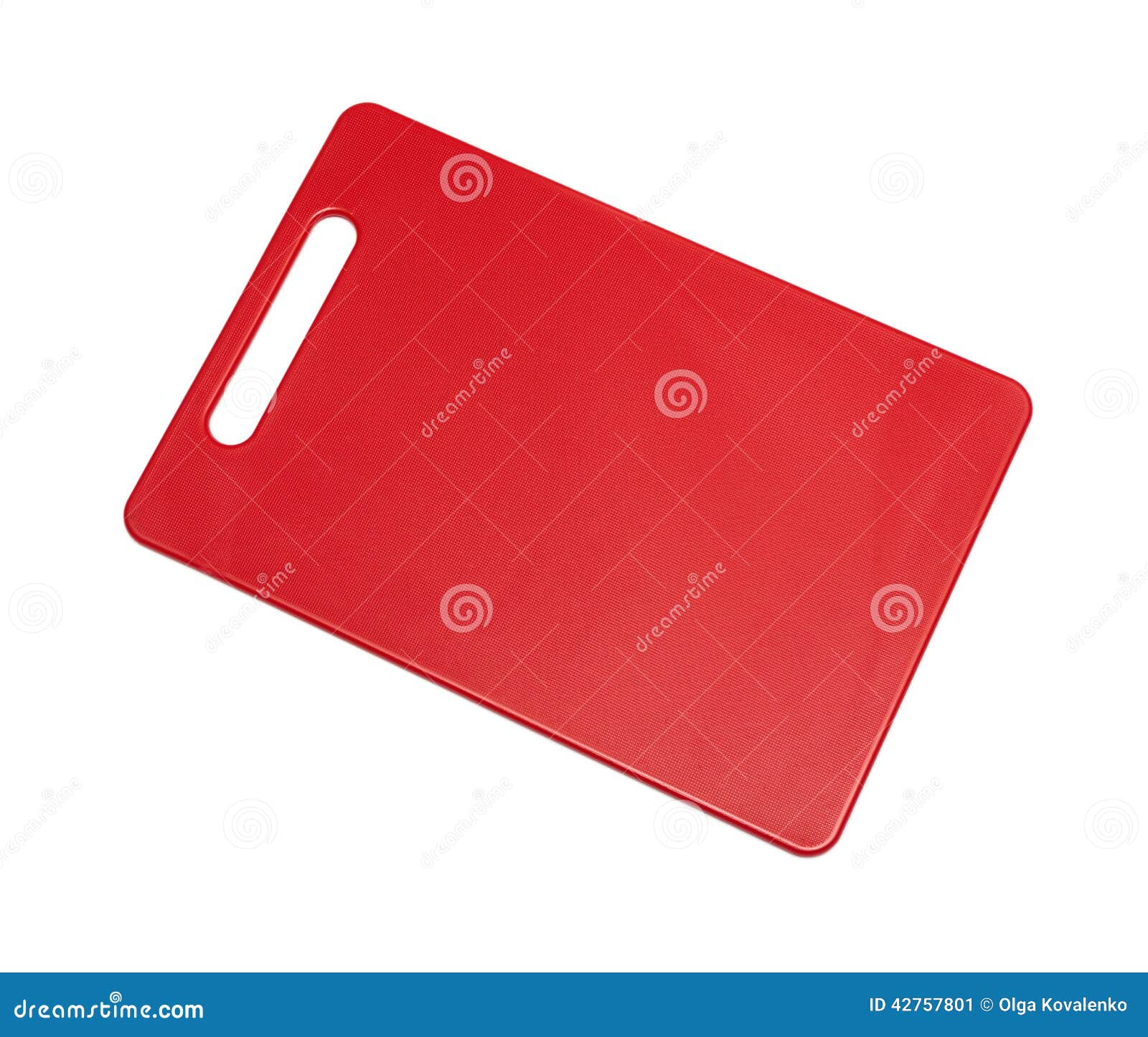 Red plastic cutting board stock image. Image of object - 42757801