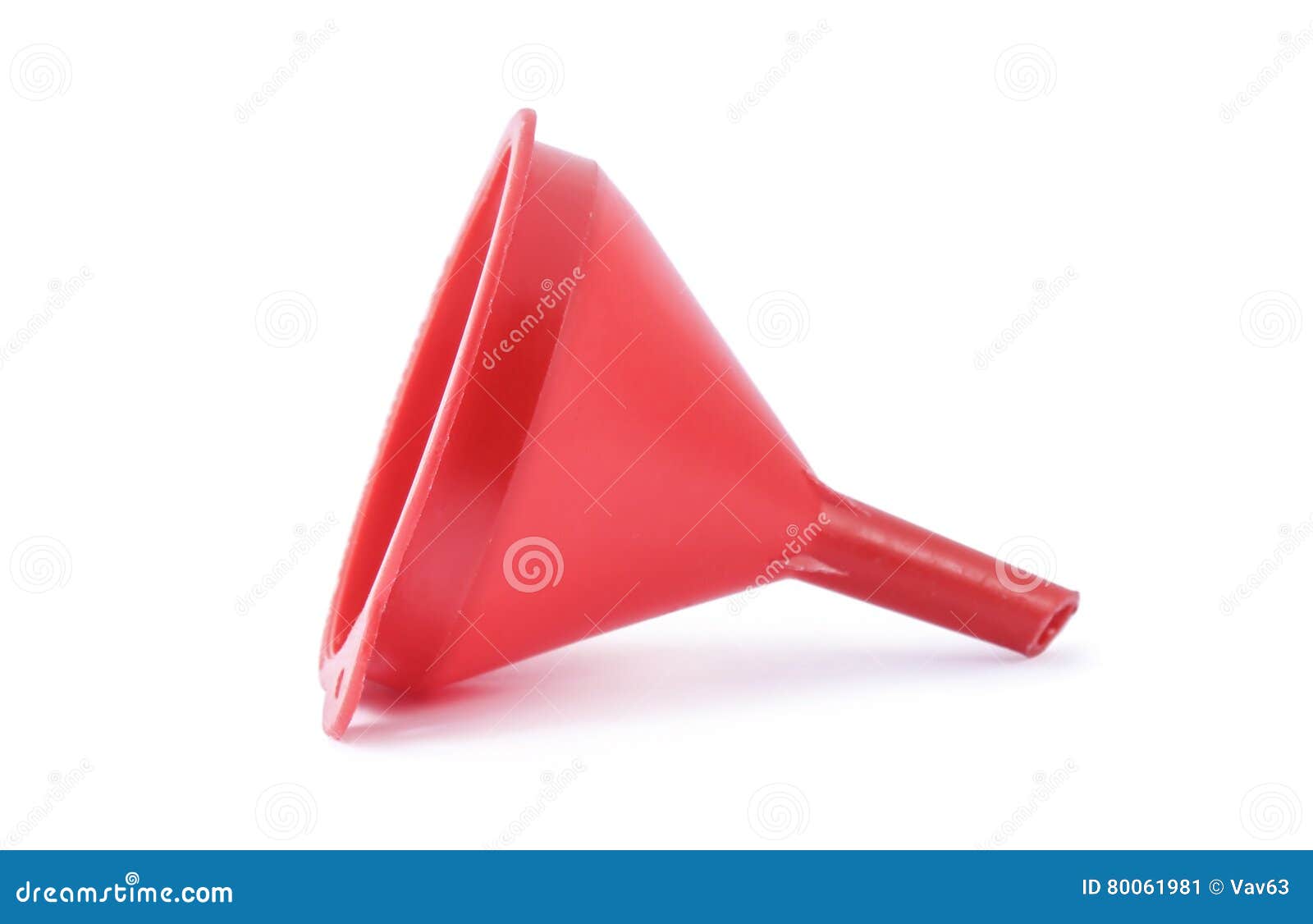 Plastic funnel stock image. Image of isolated, circle - 80061981