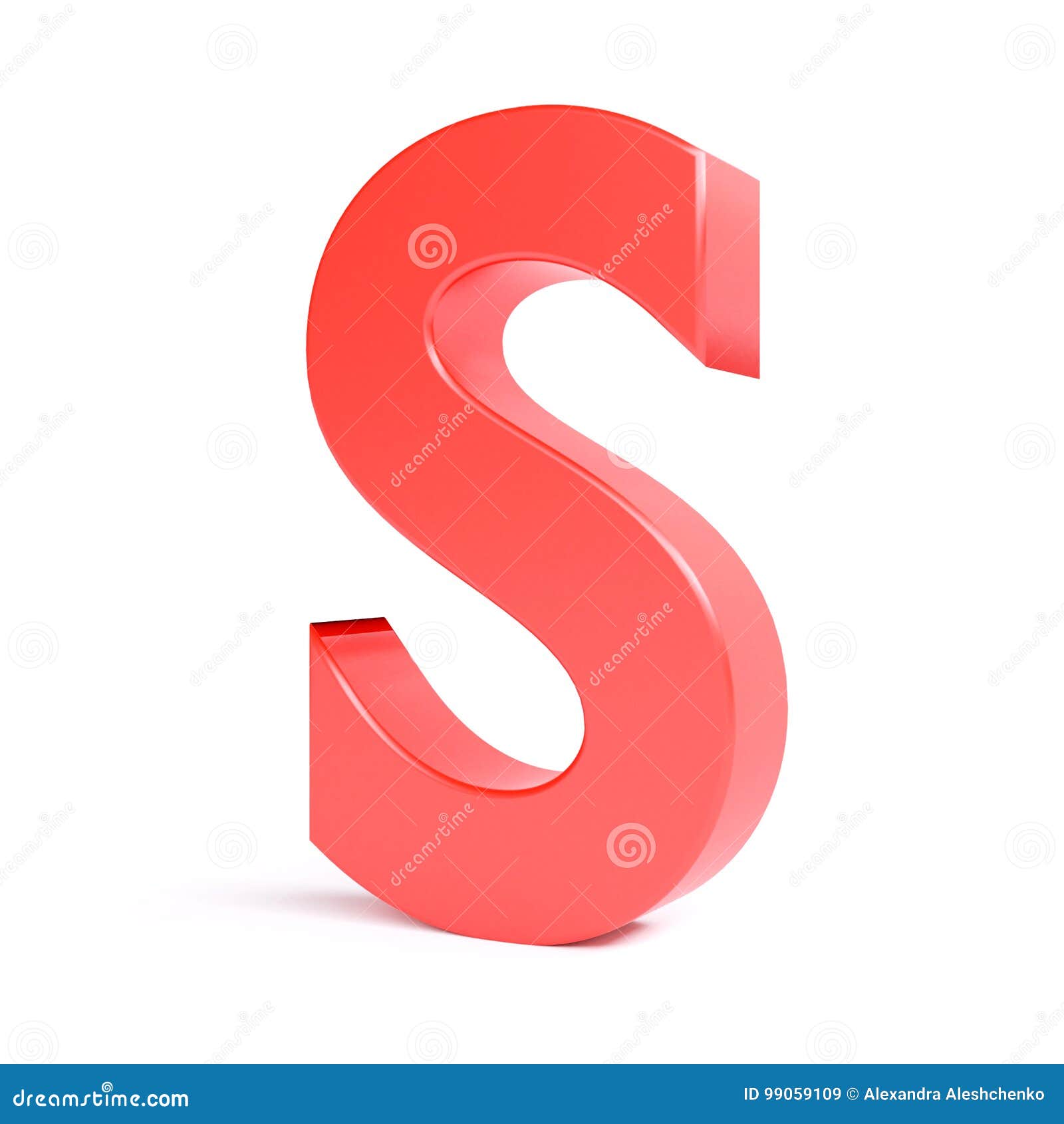 Red plastic letter stock illustration. Illustration of alphabet - 99059109