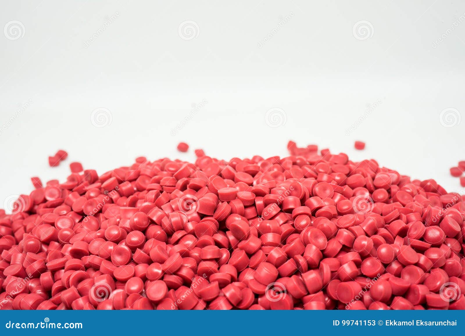 Plastic pellets. stock image. Image of plant, grain, pattern - 99741153