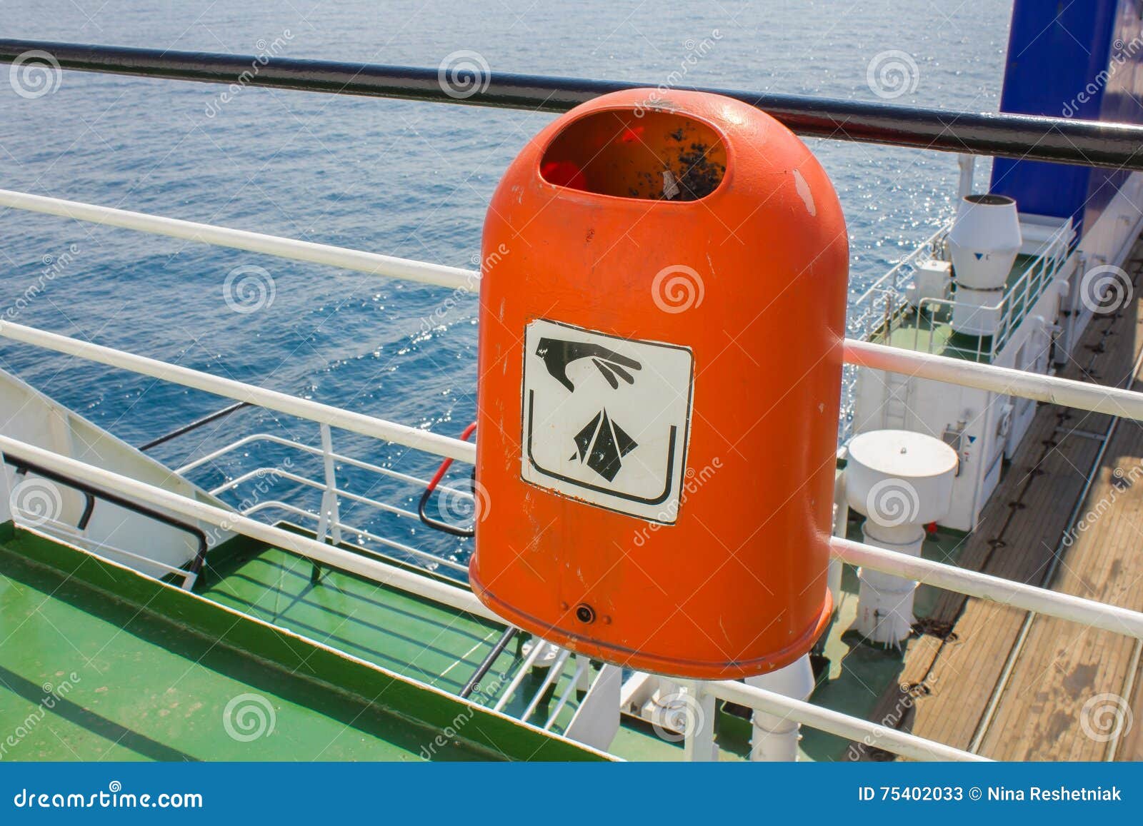 Red plastic rubbish bin stock image. Image of area, disposed - 75402033