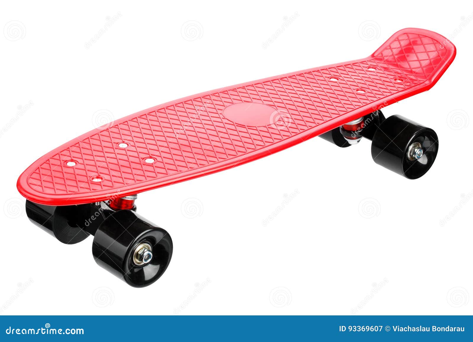 Red plastic skateboard stock image. Image of youth, extreme - 93369607