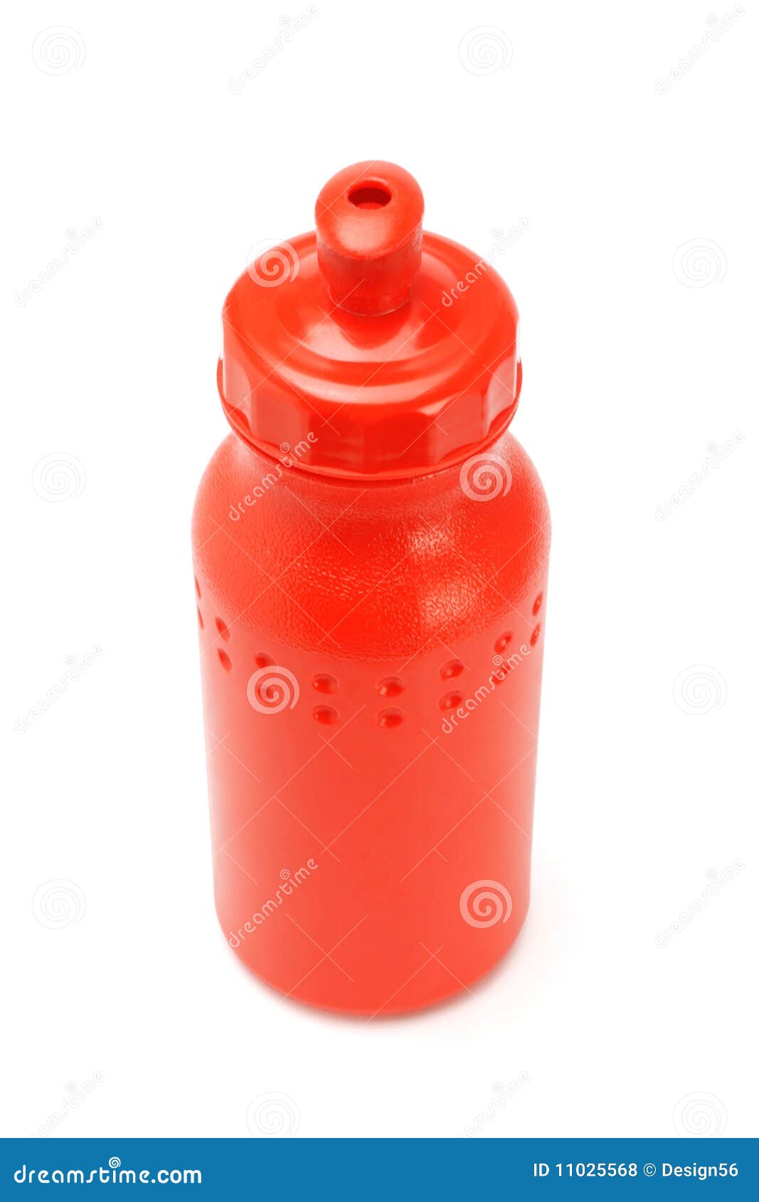 Red Plastic Water Container Stock Photo - Image of refreshment, white ...