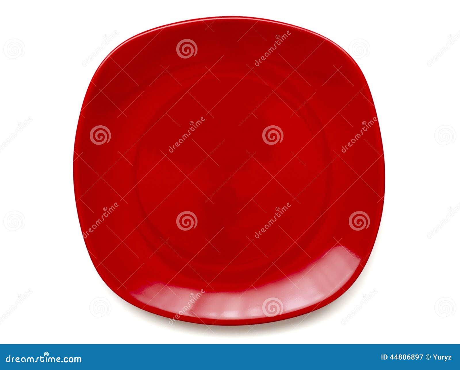 Red plate isolated stock image. Image of tableware, food - 44806897