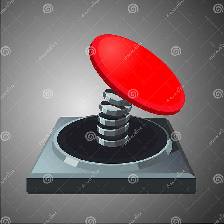 Springboard. Red Platform with Spring. Startup Business Concept Stock ...