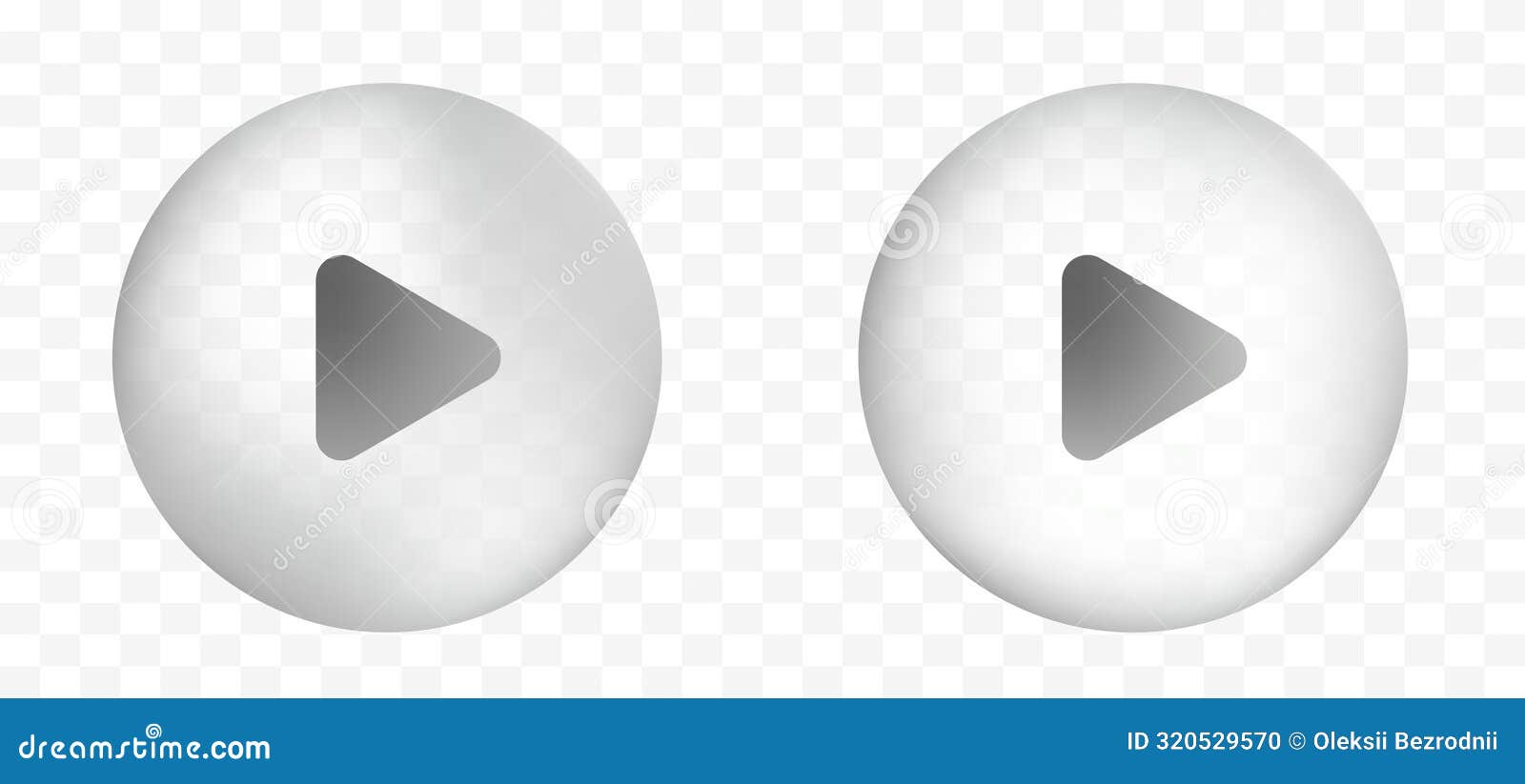 Red Play Button Glass Icon. Play Button Logo in Red. Stock Vector ...