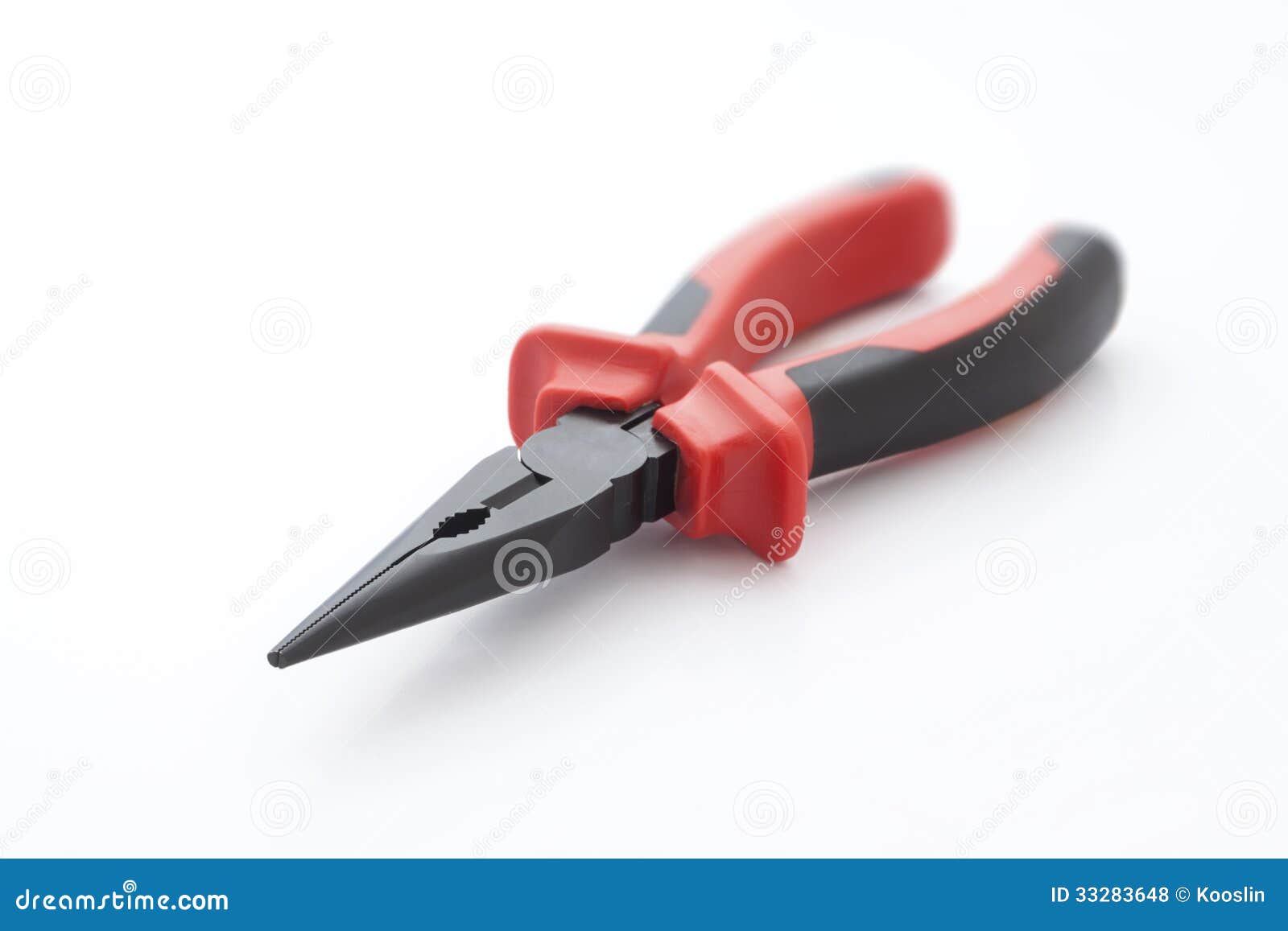Red pliers stock photo. Image of tool, steel, repair - 33283648