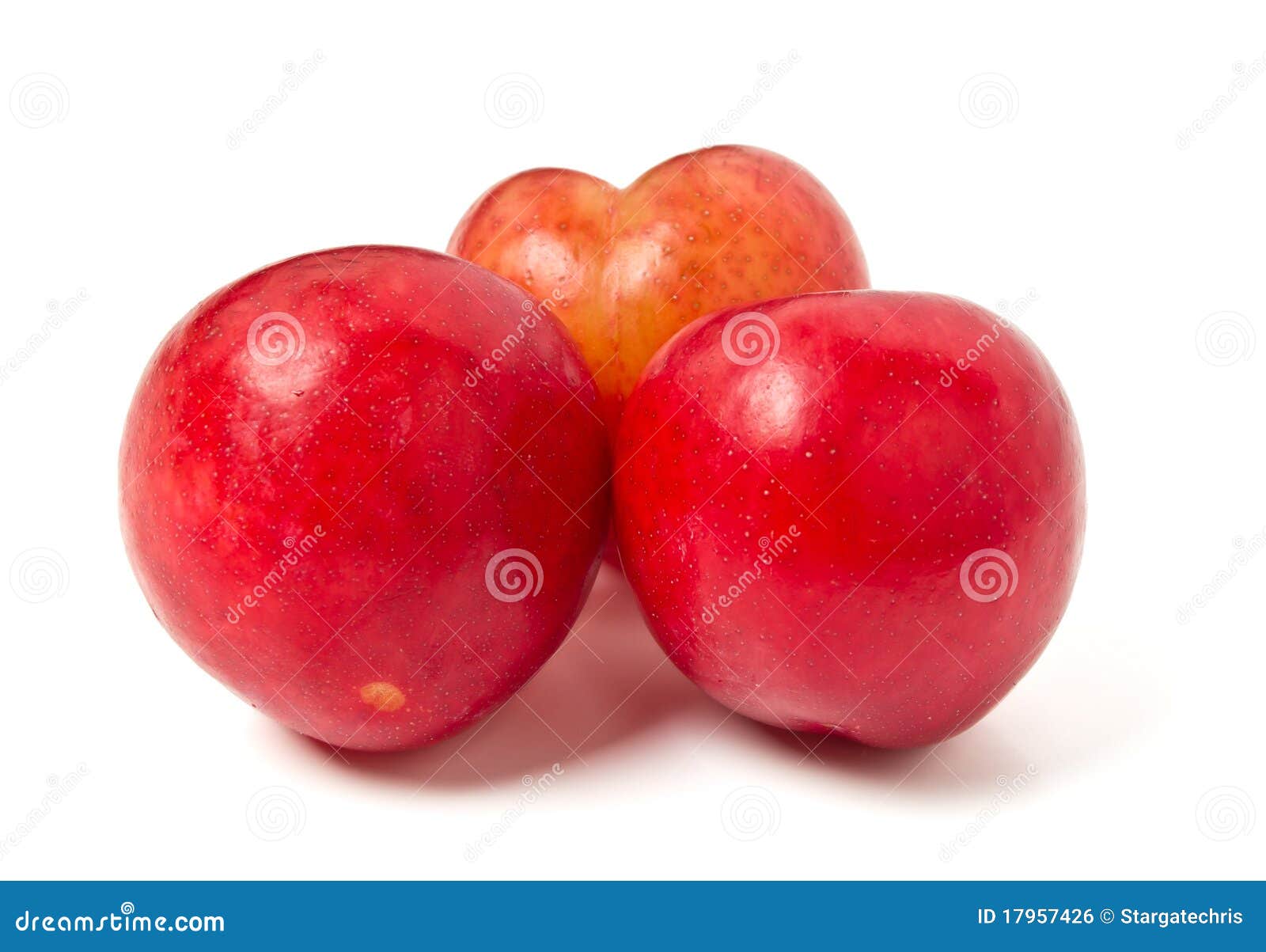 Red Plums stock photo. Image of delicious, juicy, close - 17957426