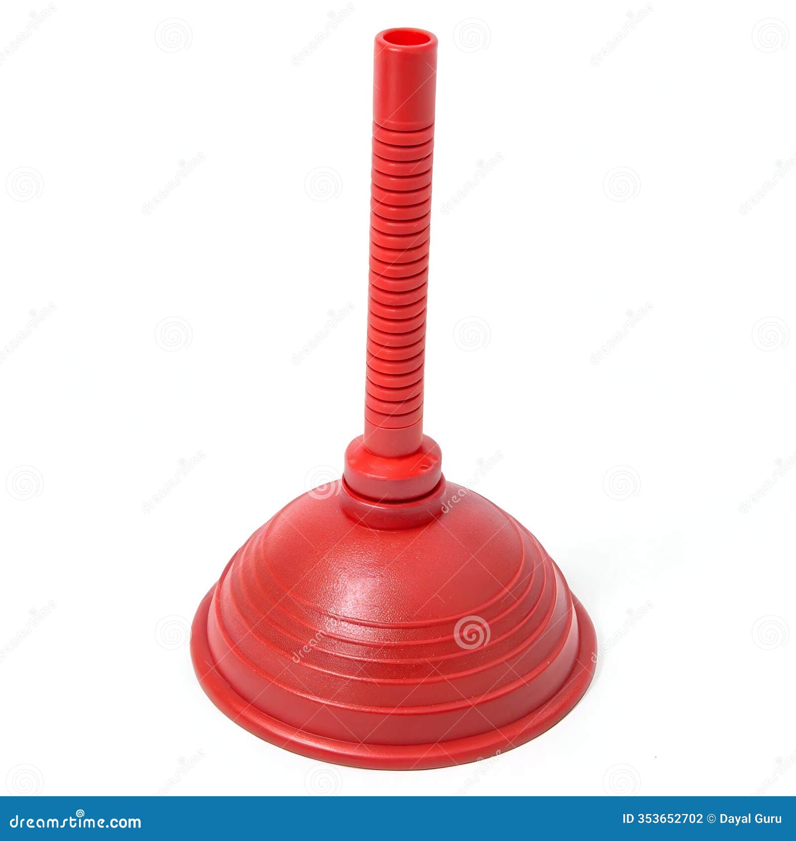 Plunger Isolated On White Background Royalty-Free Stock Photo ...