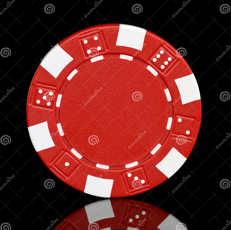 Red poker chip stock photo. Image of finance, gambling - 22682754
