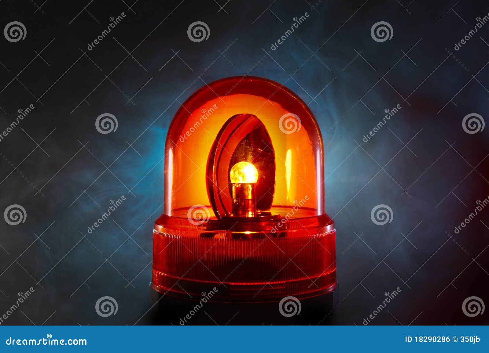 Red police light stock photo. Image of glowing, closeup - 18290286
