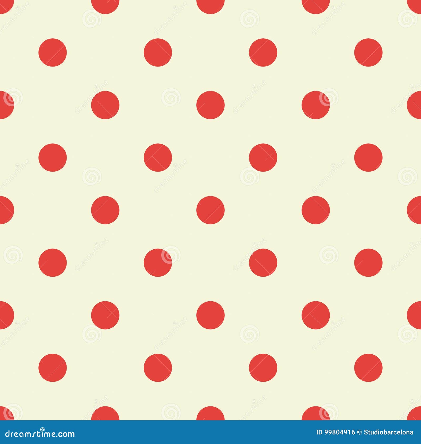 Red polka dot pattern stock vector. Illustration of spot - 99804916