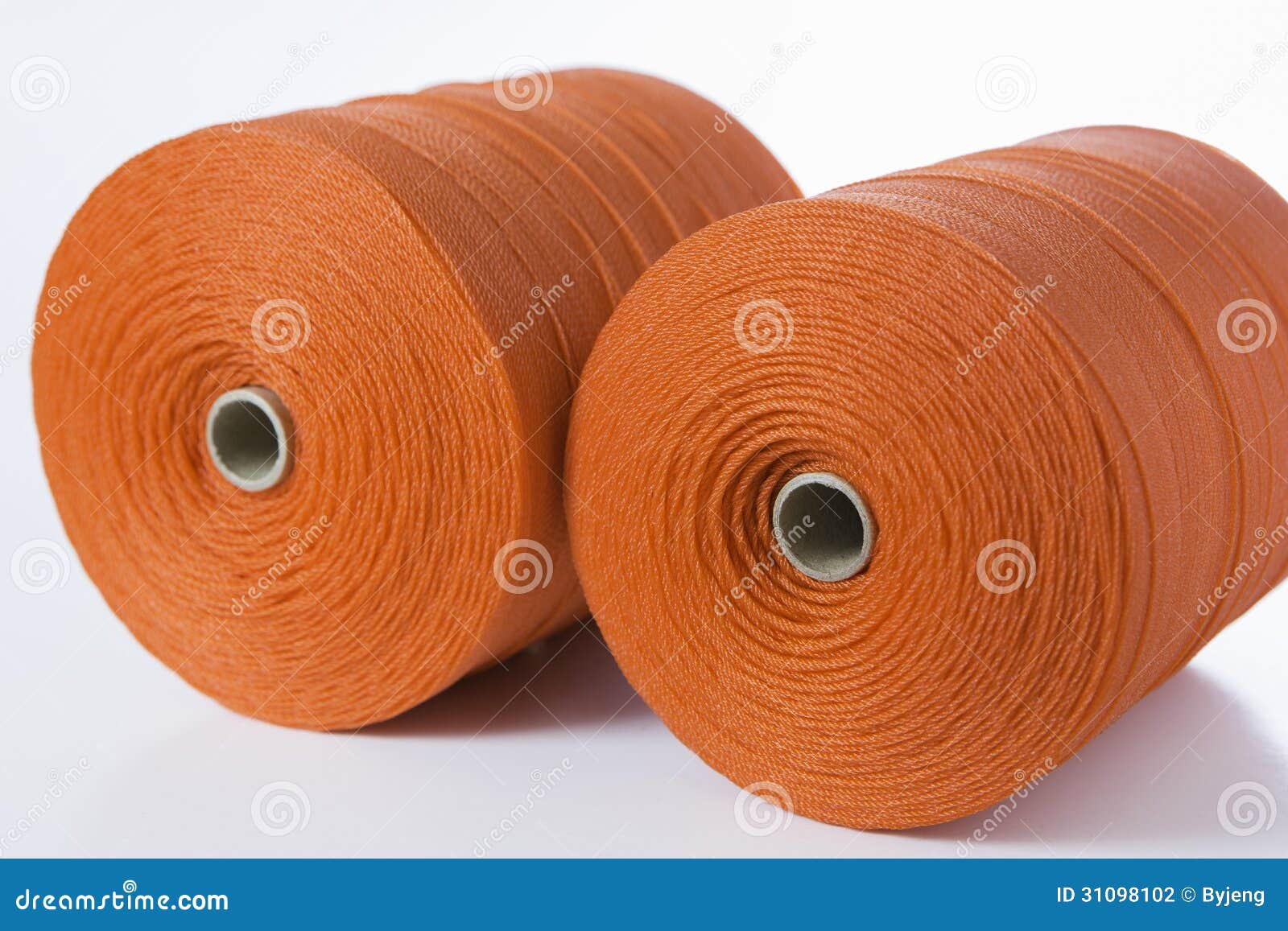 Red polyester rope stock photo. Image of cabling, anchor - 31098102