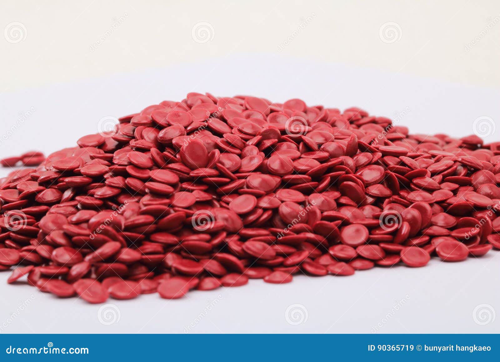Red polymer stock image. Image of chemical, industry - 90365719