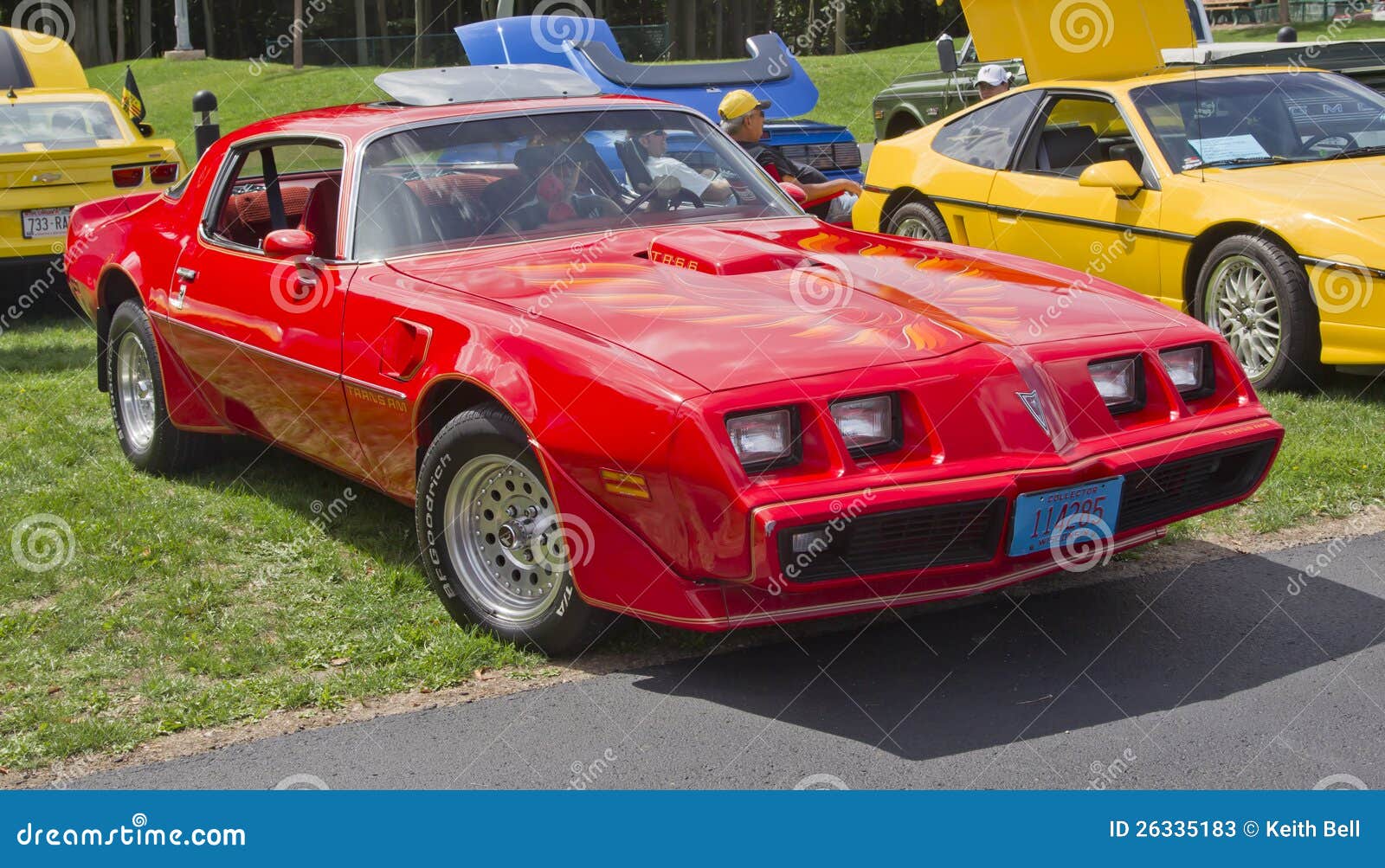 Red Pontiac Trans am Firebird Editorial Stock Photo - Image of locks ...