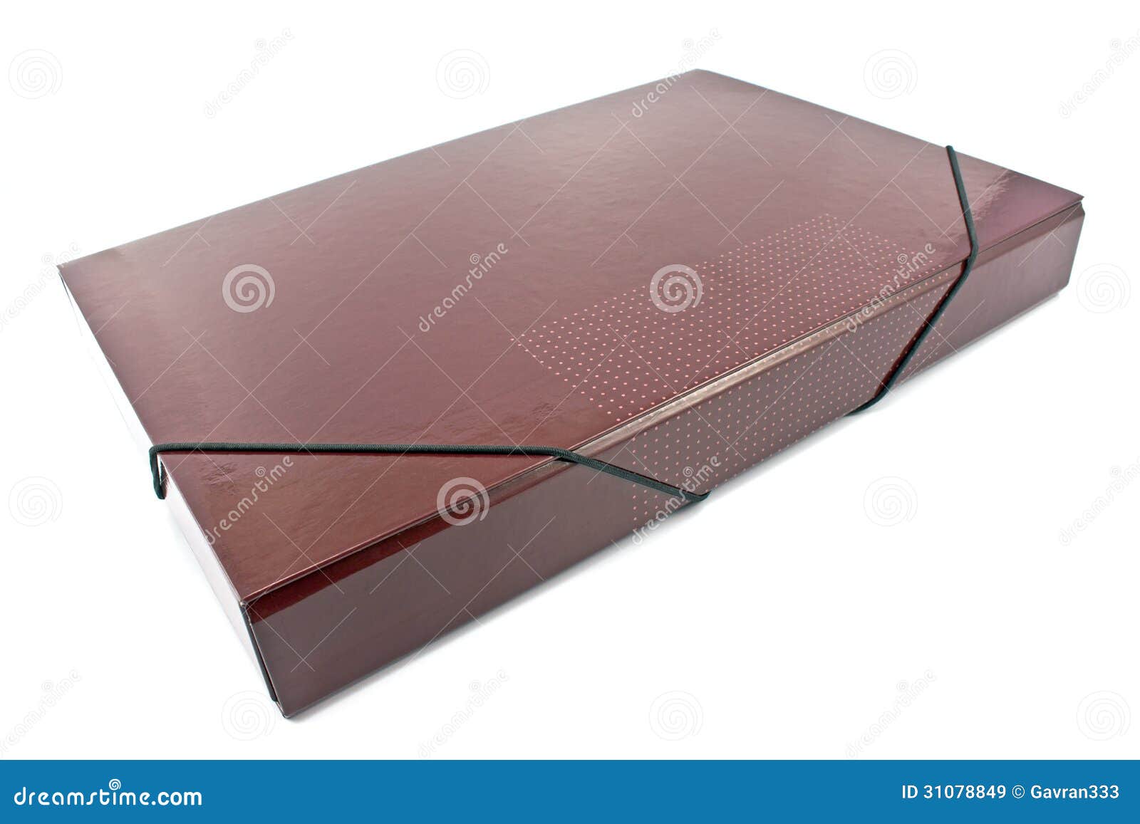 Red portfolio folder stock image. Image of documents - 31078849