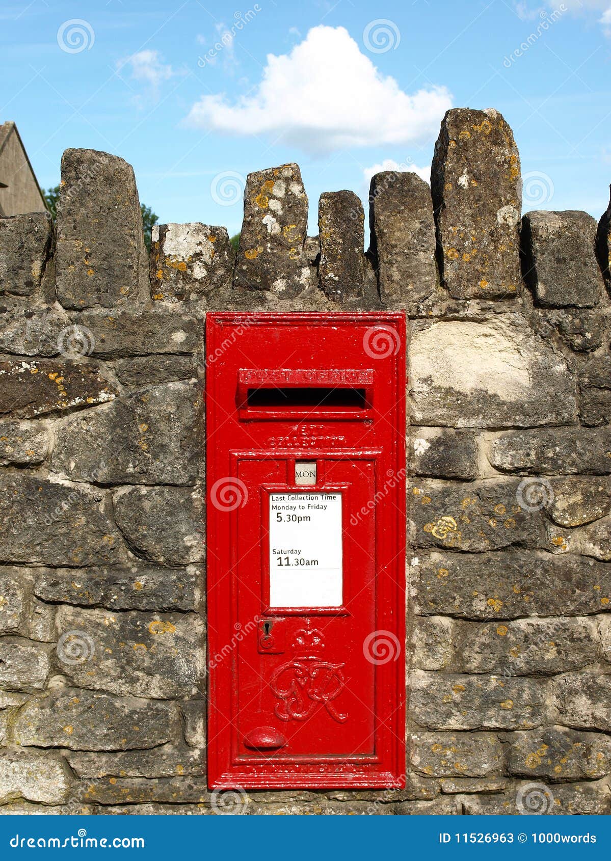 Red Post Box stock image. Image of design, england, postbox - 11526963