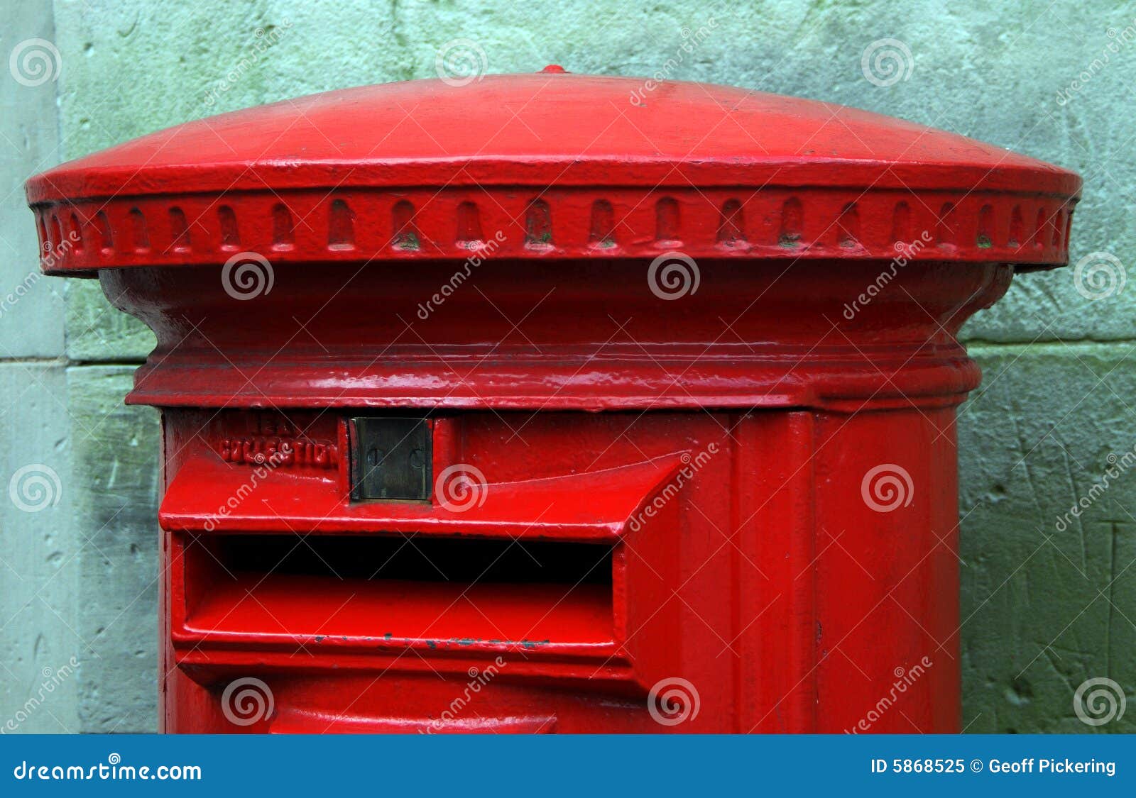Red Post Box stock image. Image of send, deliver, postage - 5868525