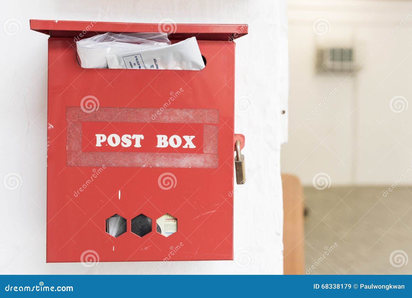 Red Post Box stock image. Image of design, postage, delivery - 68338179