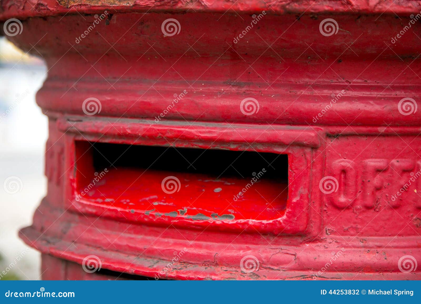 Red postbox. stock photo. Image of letterbox, icon, business - 44253832