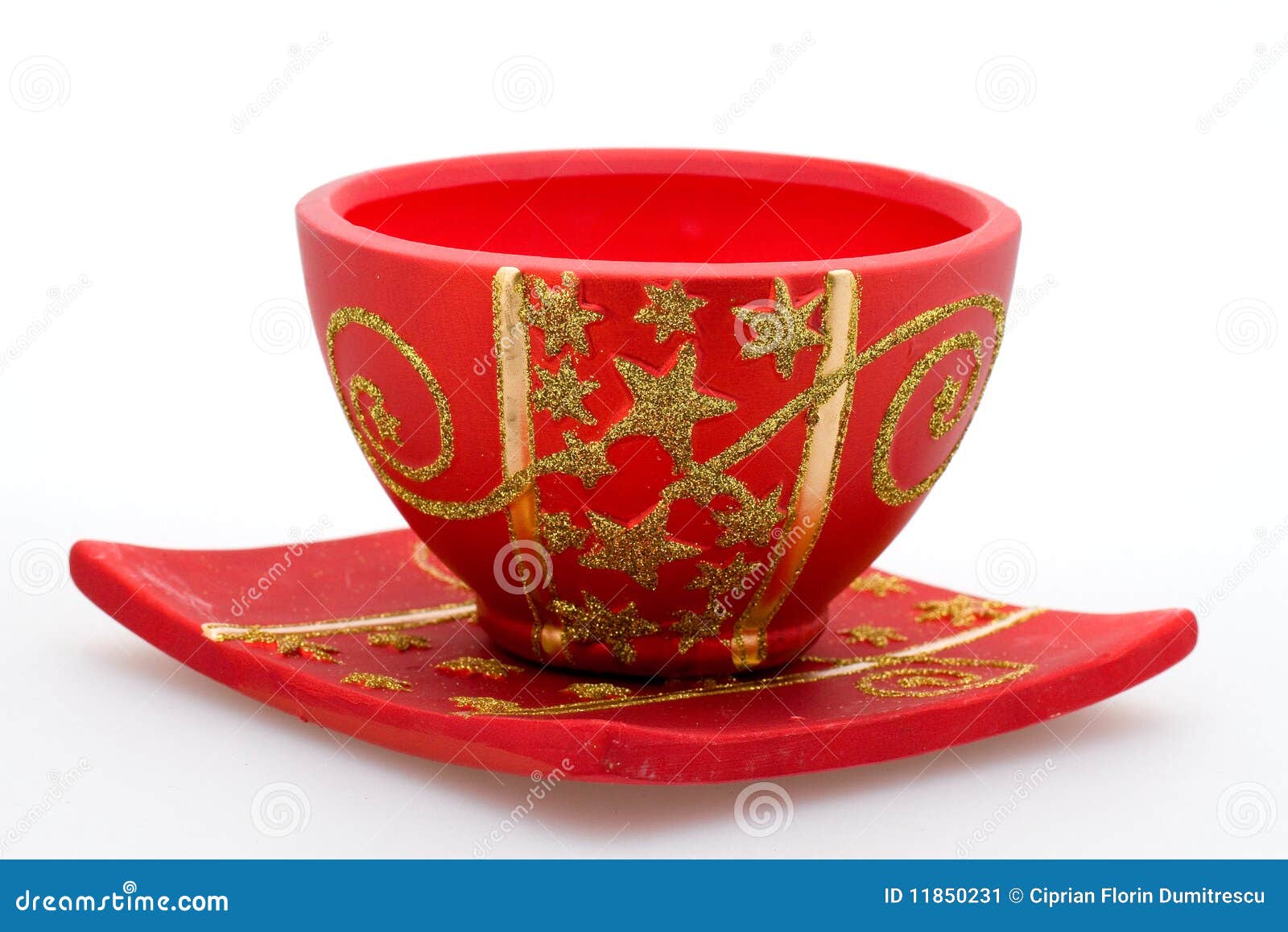 Red pottery stock image. Image of seasonal, wallpaper - 11850231