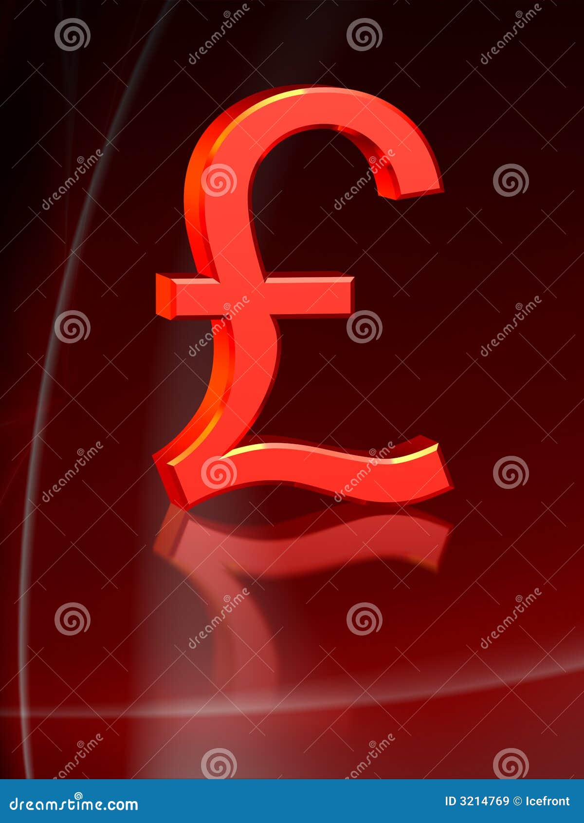 Red pound stock illustration. Illustration of virtual - 3214769