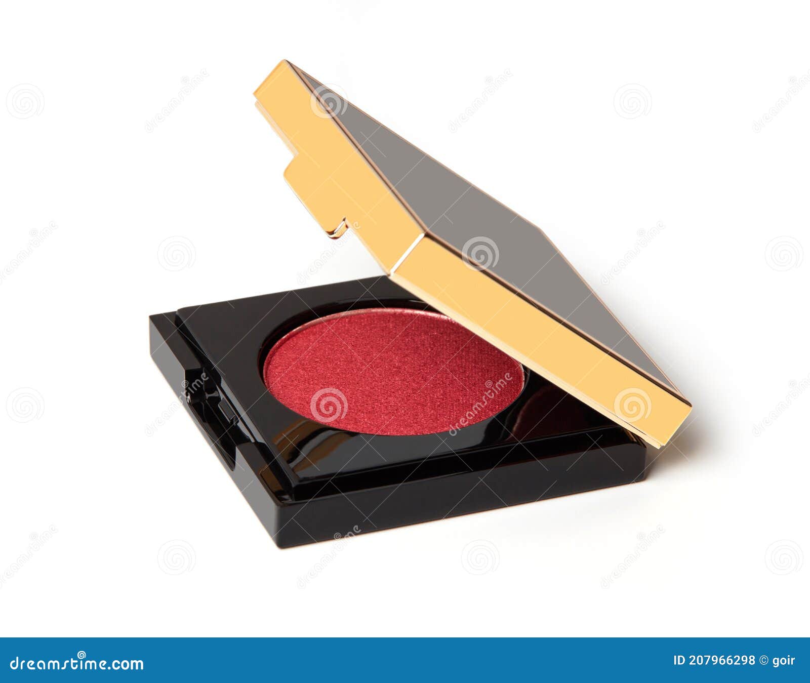 Red powder blush stock photo. Image of shiny, single - 207966298