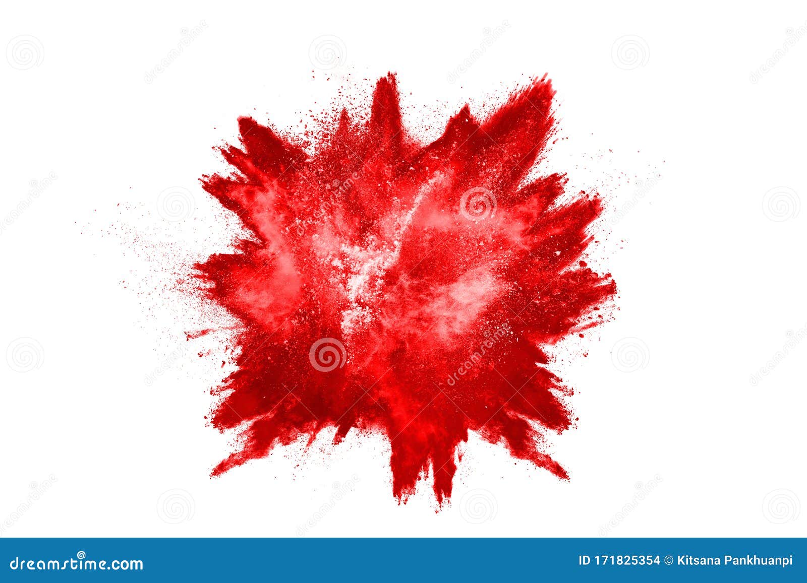 Red Explosion Background