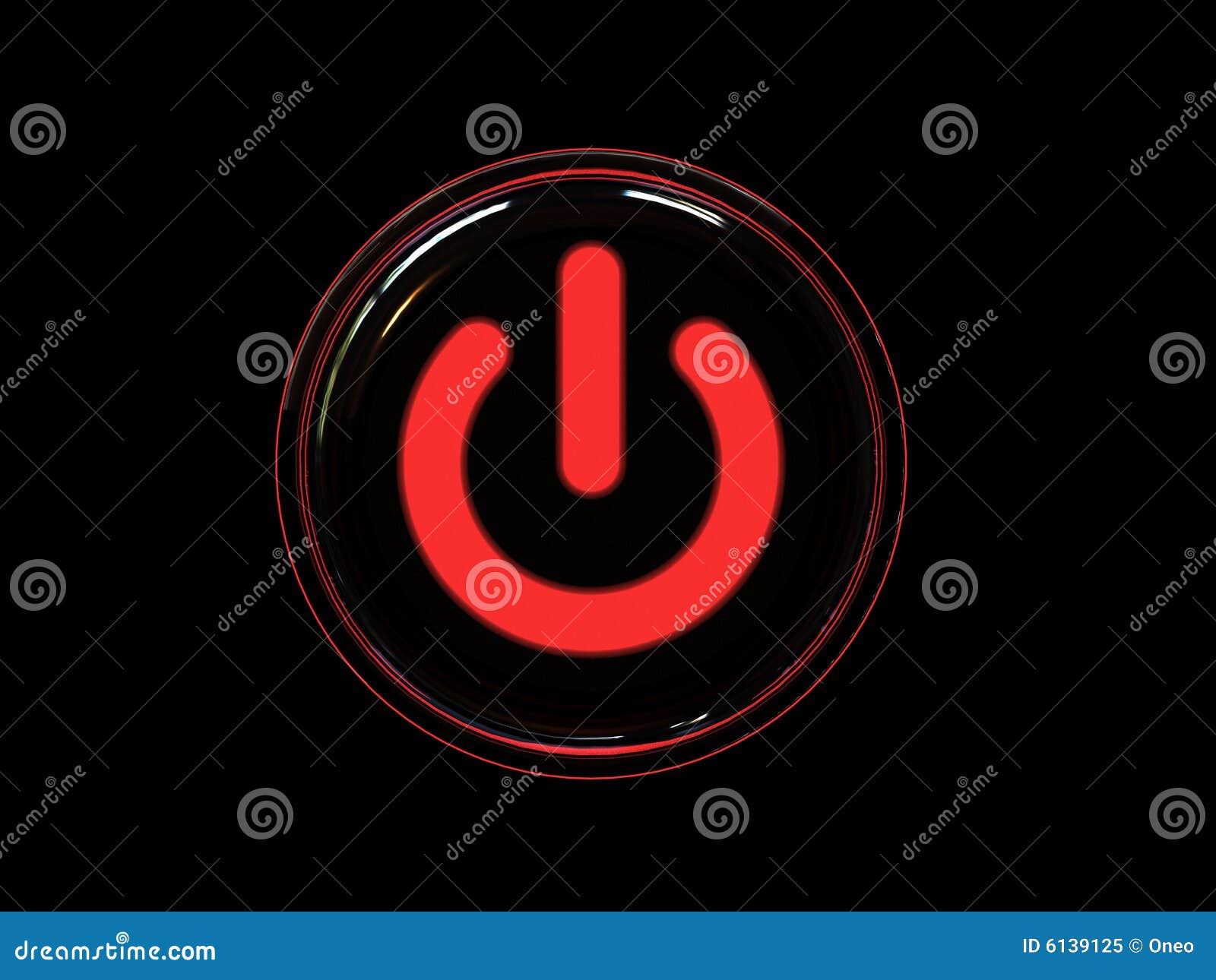Red power button stock image. Image of color, design, plastic - 6139125