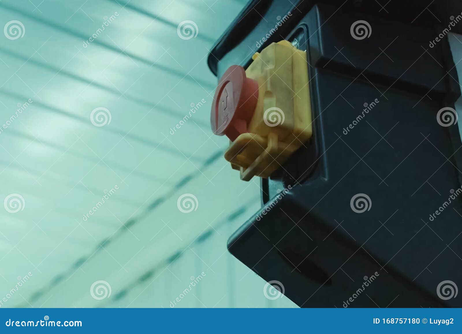 Red Power Button. Red Button Stock Photo - Image of alarm, equipment ...