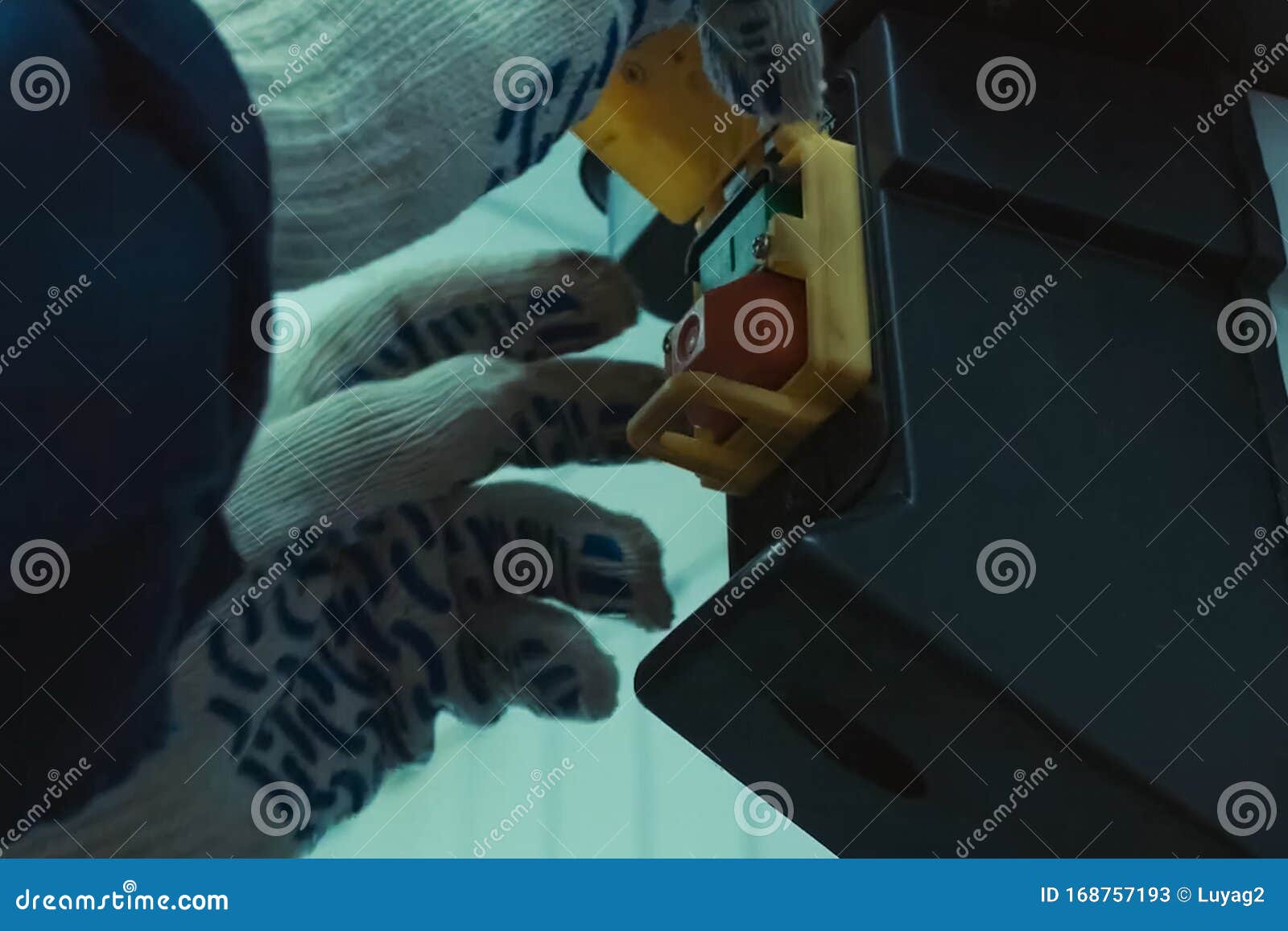 Red Power Button. Red Button Stock Image - Image of automation, press ...