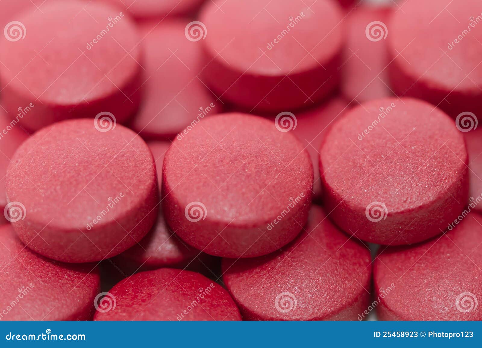 Red Prescription Pills stock image. Image of hospital - 25458923