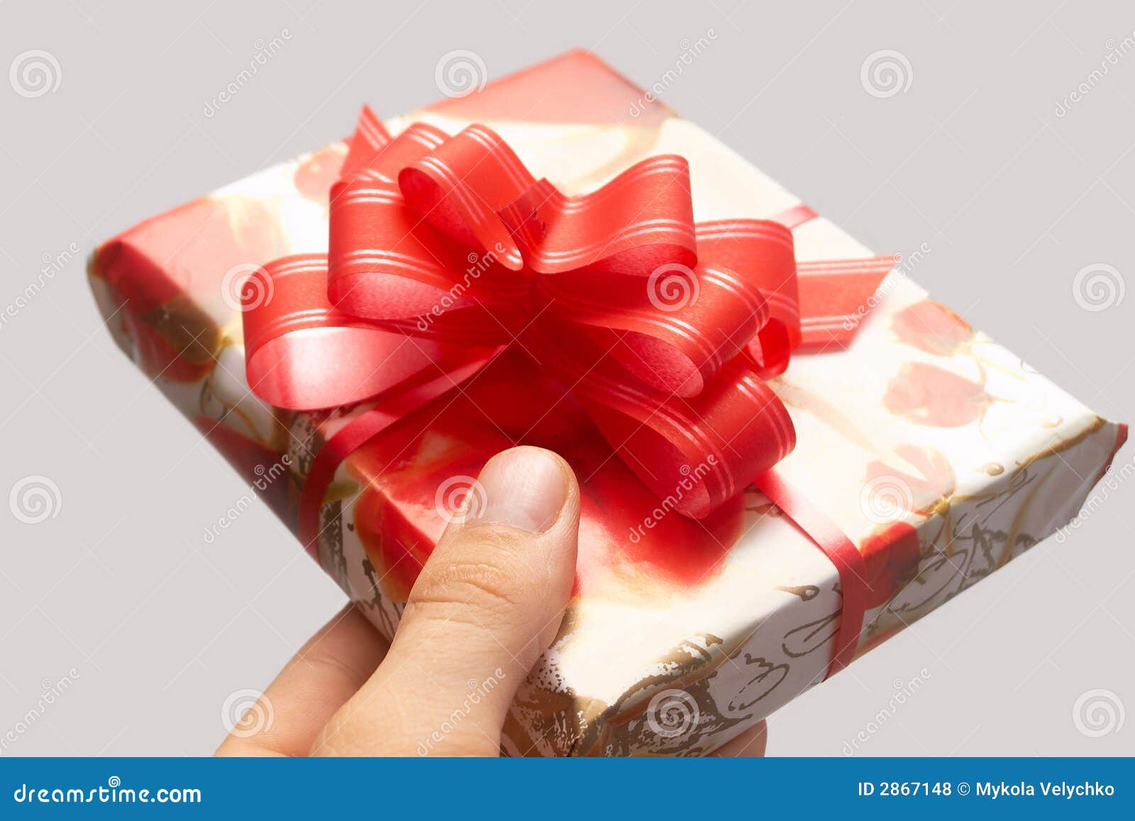 Red present stock photo. Image of symbol, small, isolated - 2867148