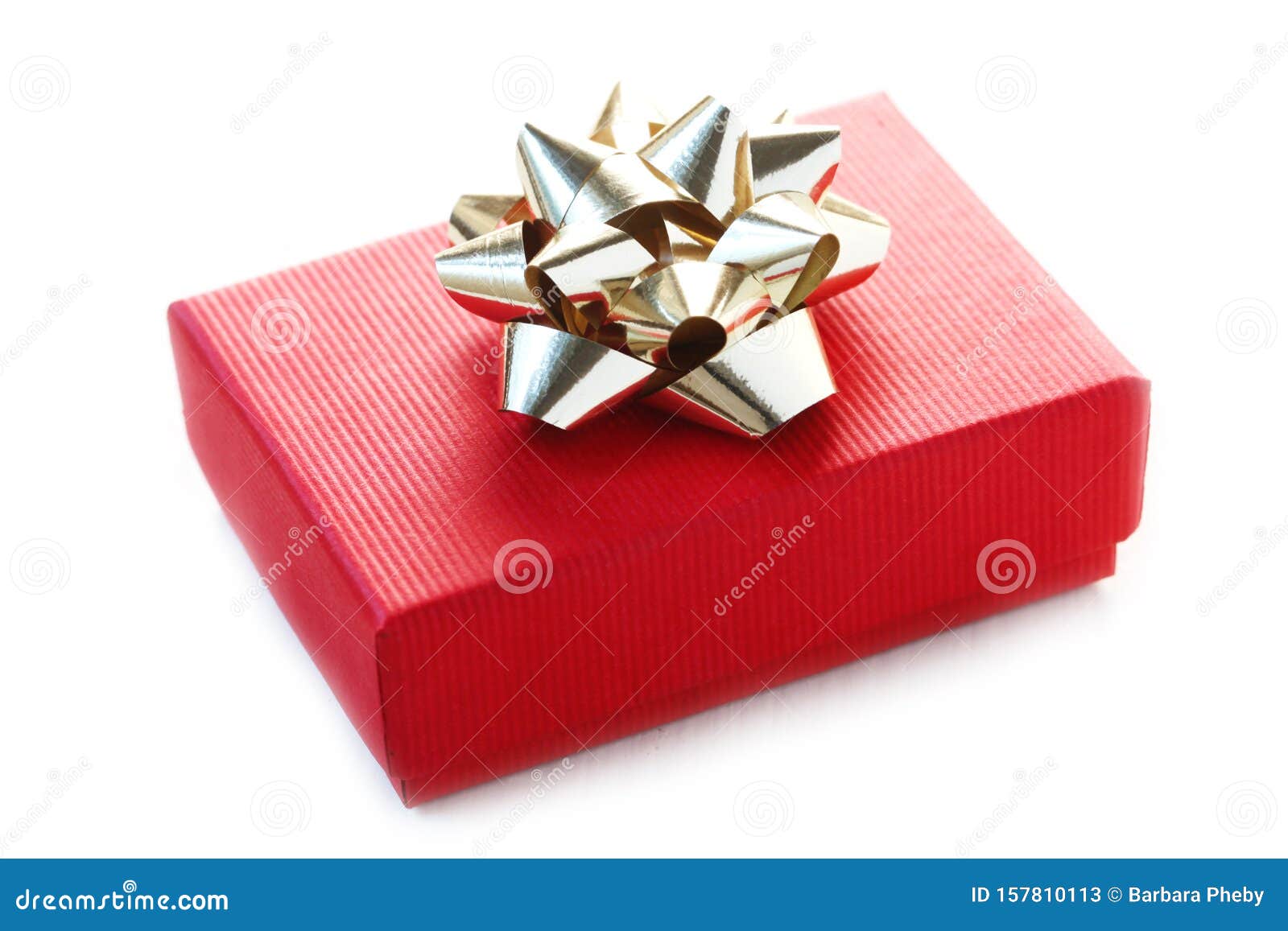 Red Present stock image. Image of white, gold, christmas - 157810113