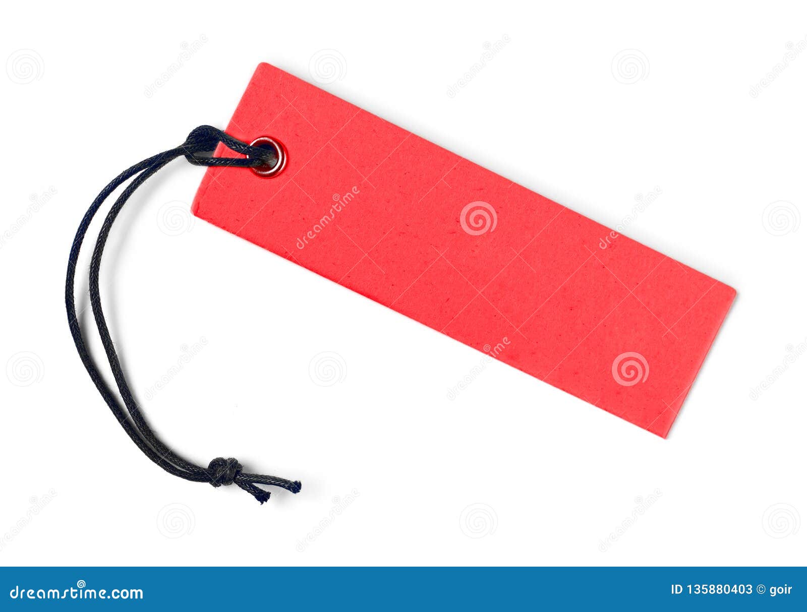 Red price tag stock image. Image of sale, blank, gift - 135880403