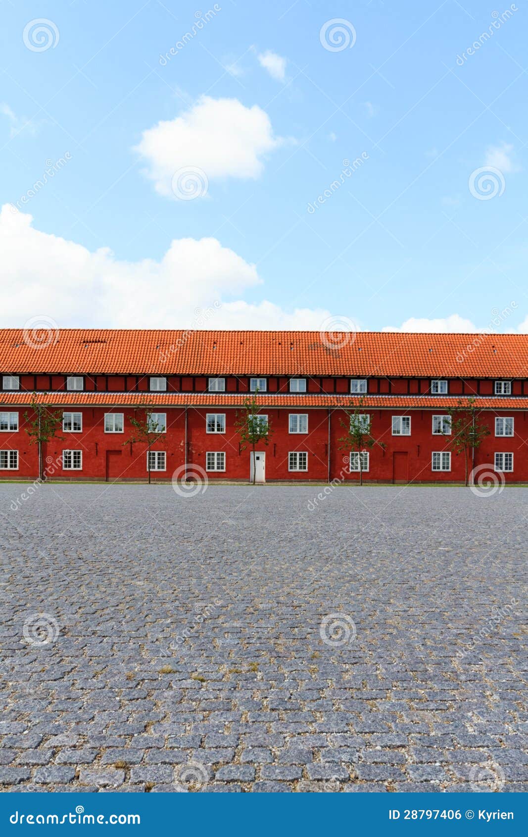 Red prison stock photo. Image of sightseeing, reflection - 28797406