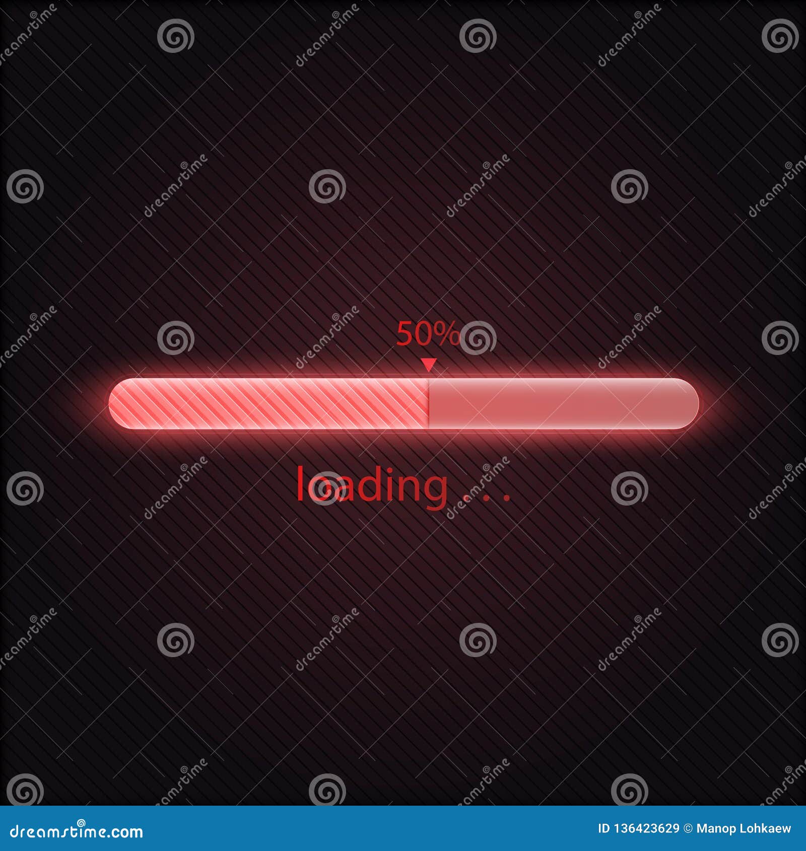 Red Progress Bar Png