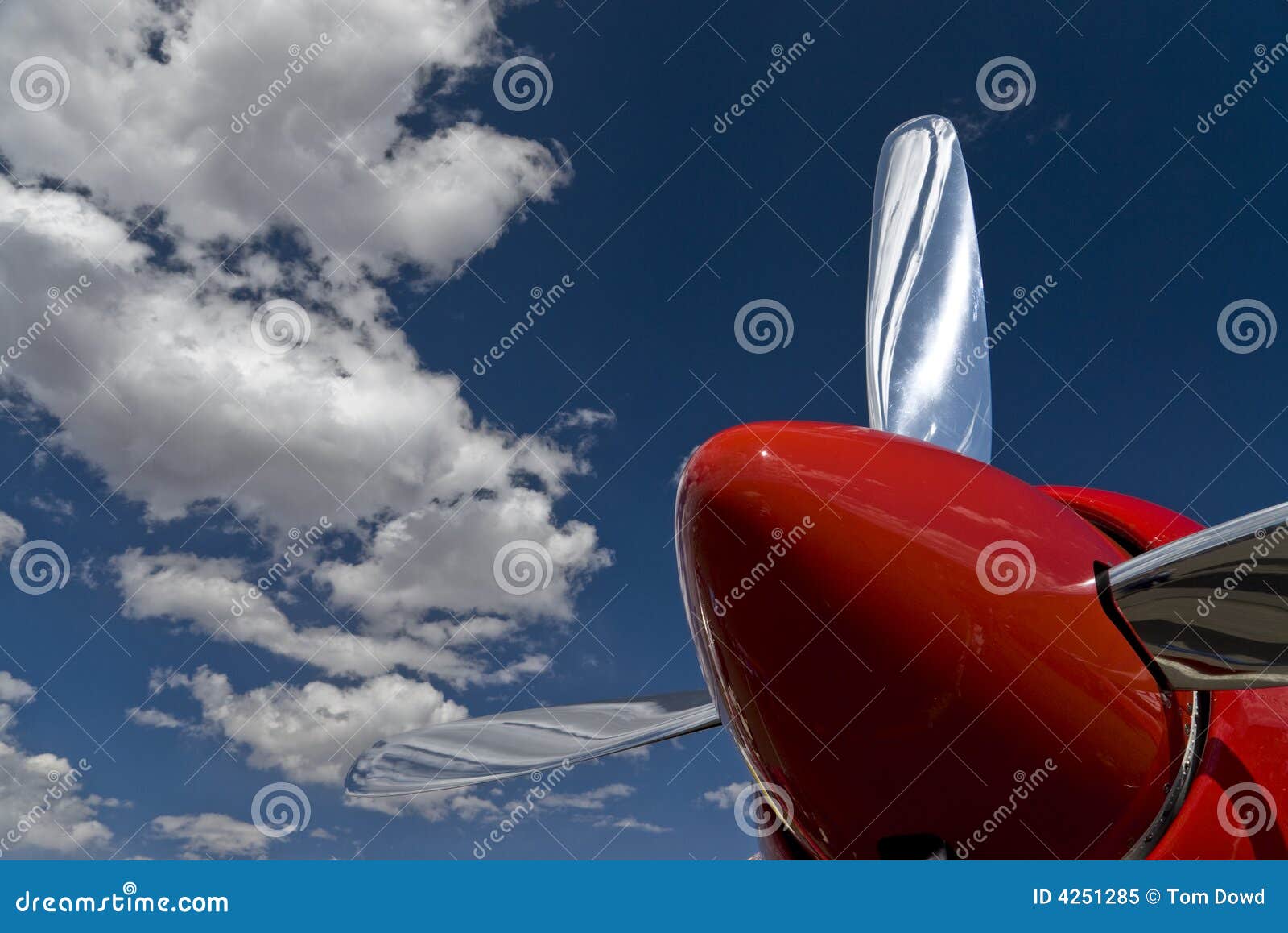 Red propeller stock image. Image of silver, blade, world - 4251285