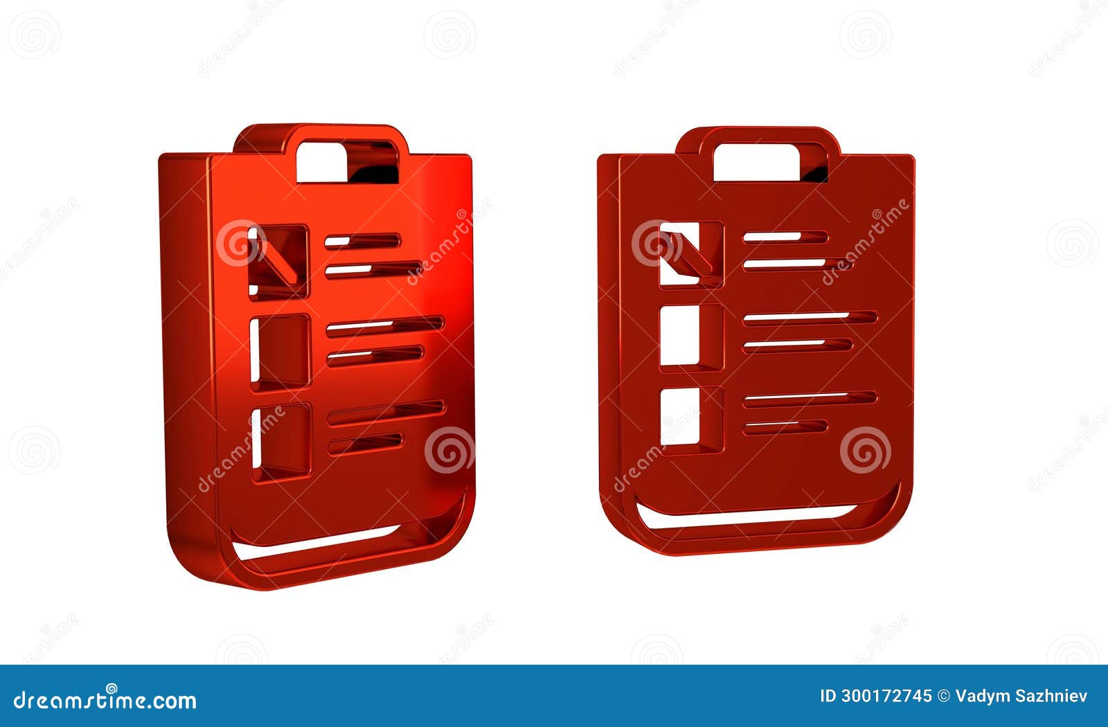 Red Psychological Test Icon Isolated on Transparent Background. Stock ...