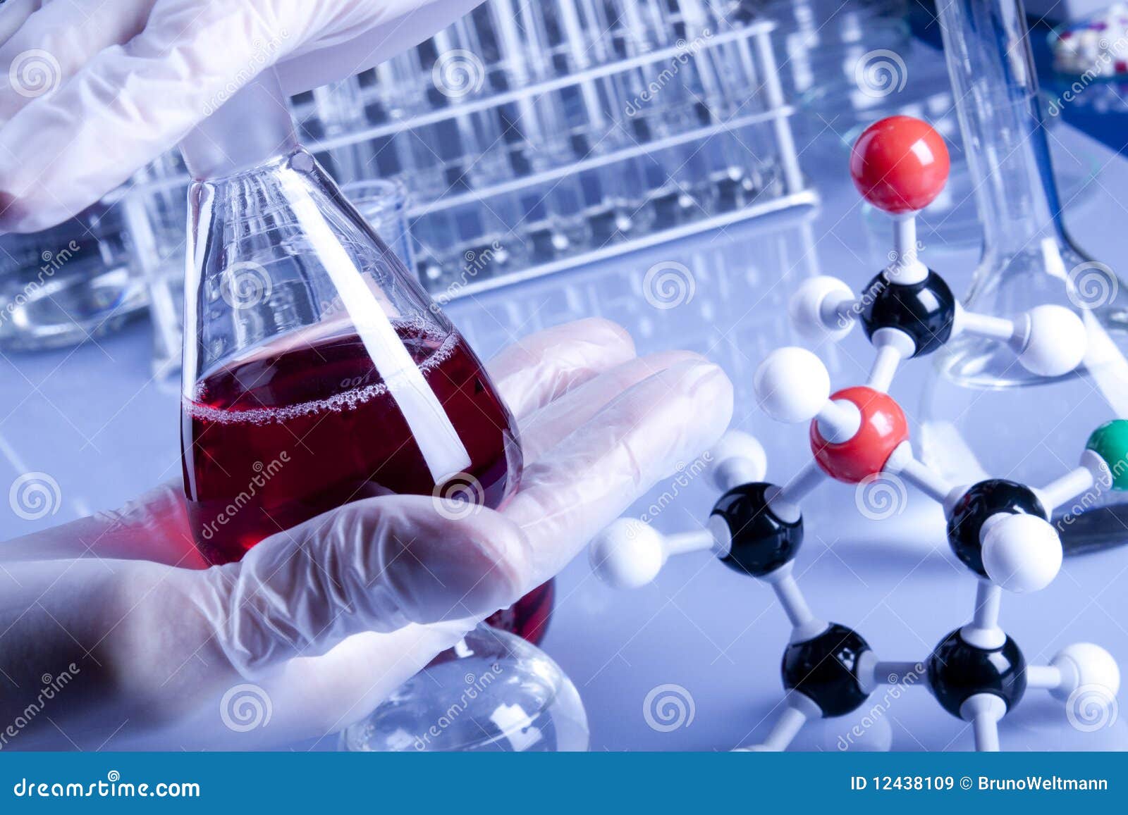 Red Pure Liquid stock image. Image of chemistry, chemist - 12438109