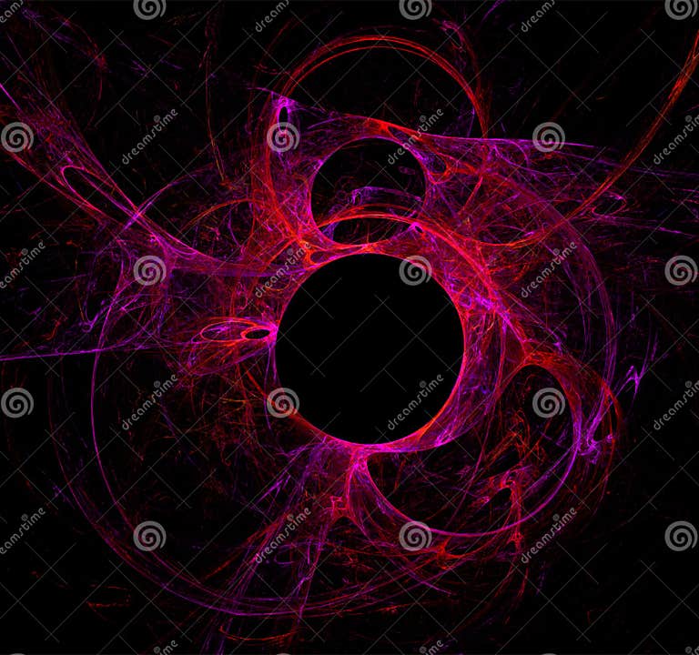 Red Purple Abstract Pattern on a Black Background, Wallpaper Stock ...