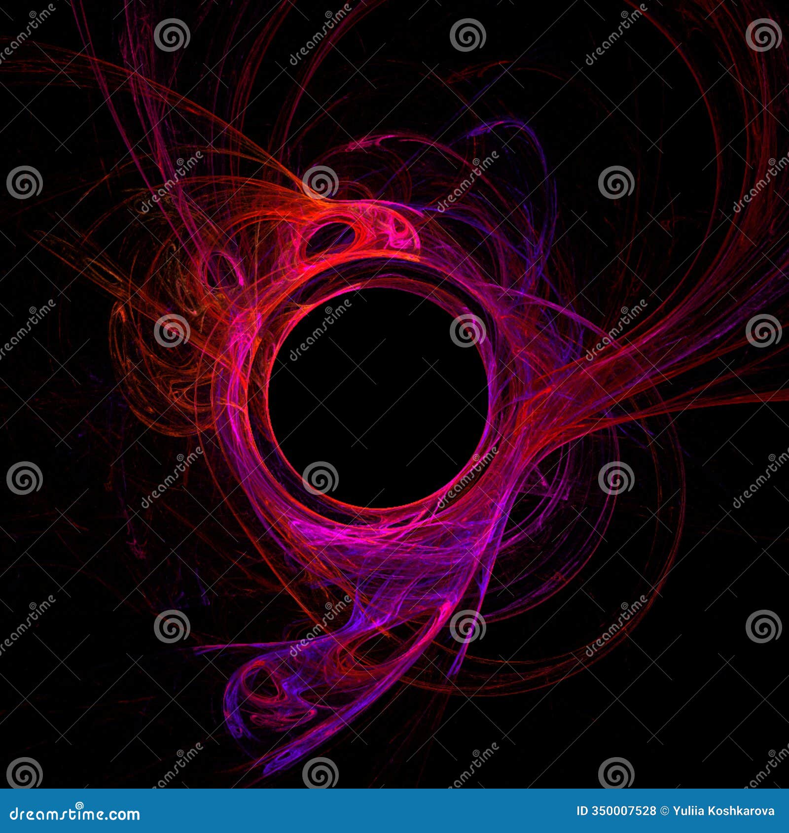 Red Purple Abstract Pattern on a Black Background, Wallpaper Stock ...