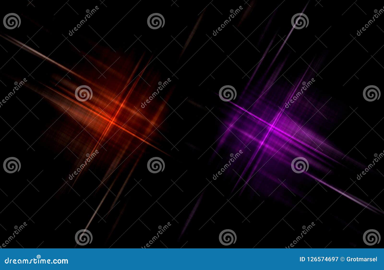 Red and Purple Checkered Pattern on Black. Stock Illustration ...