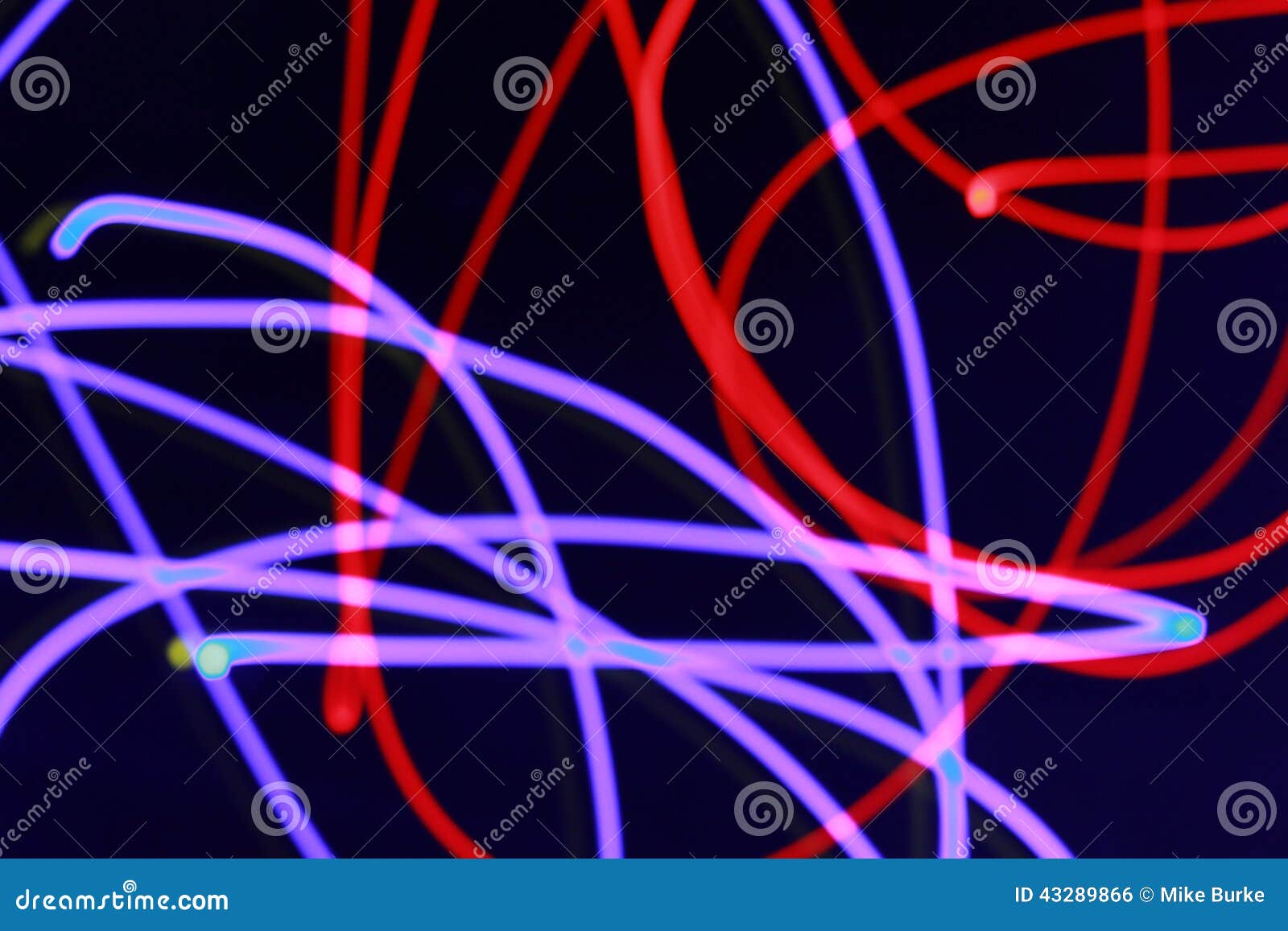 Red and Purple Glowing Strings of Light Stock Photo - Image of backdrop ...