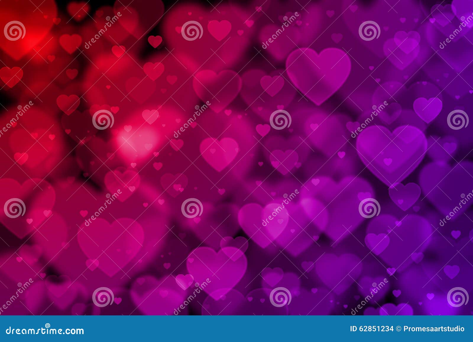 Purple Hearts Background Stock Photography | CartoonDealer.com #23541890